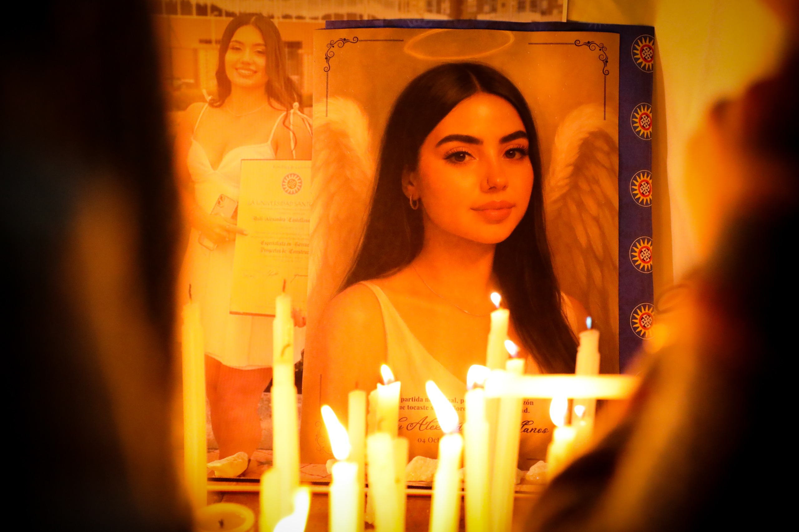 La familia tomasina encendió velas de amor y esperanza por Yudi ...